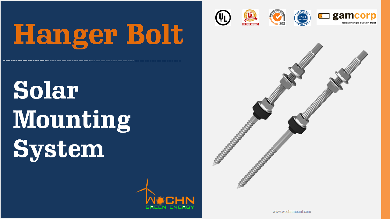 Hanger Bolt Solar Mounting