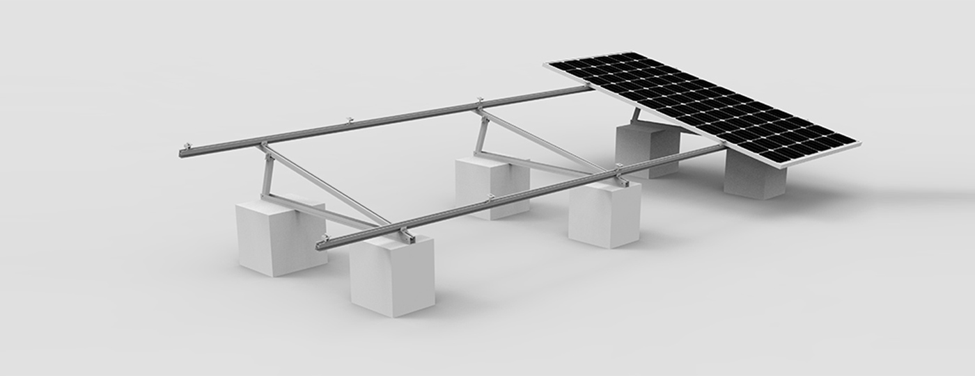 PAT solar mount system is triangle system for portriat solar ...