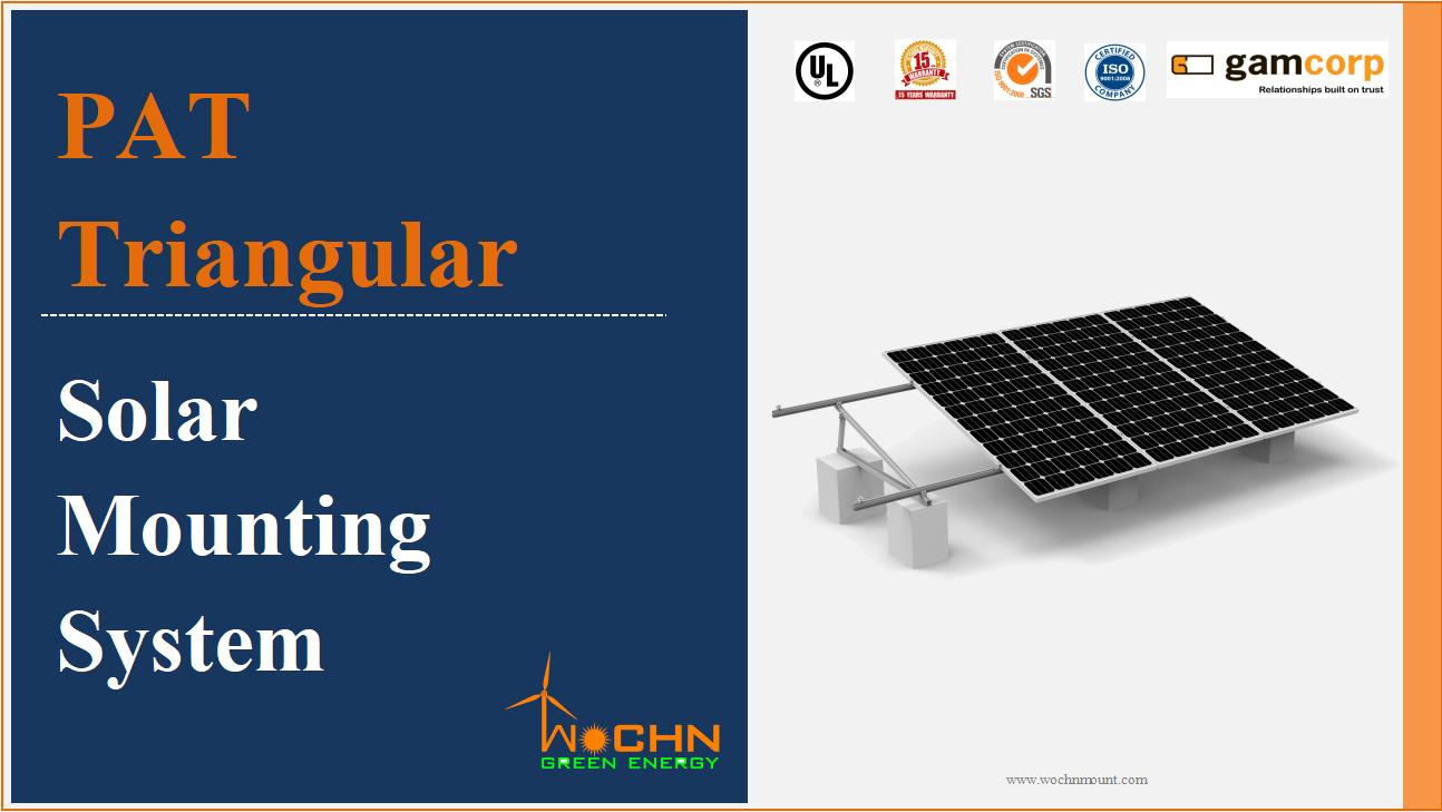 PAT Triangular Solar Mounting System